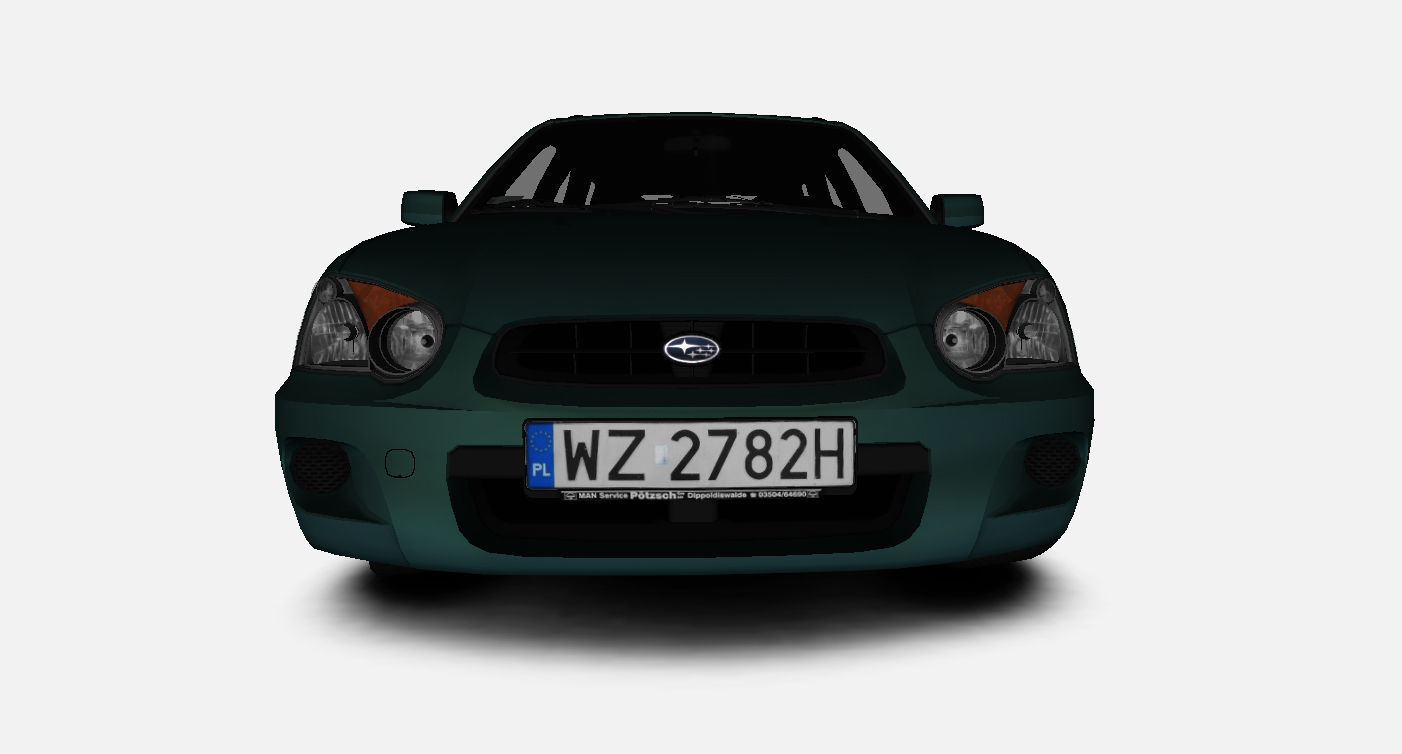 3D Model Collection Subaru Impreza GDB-GGB Civil Trims Gameready Pack ...