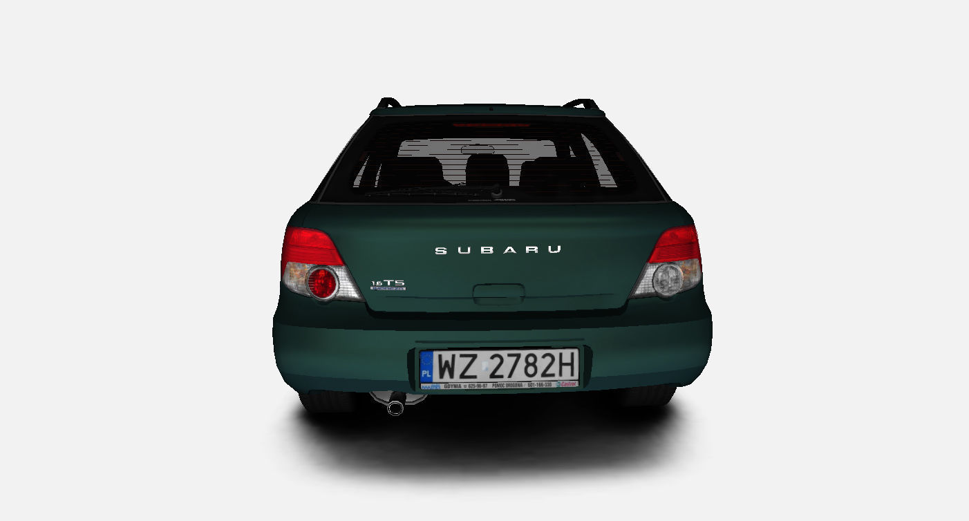 3D Model Collection Subaru Impreza GDB-GGB Civil Trims Gameready Pack ...