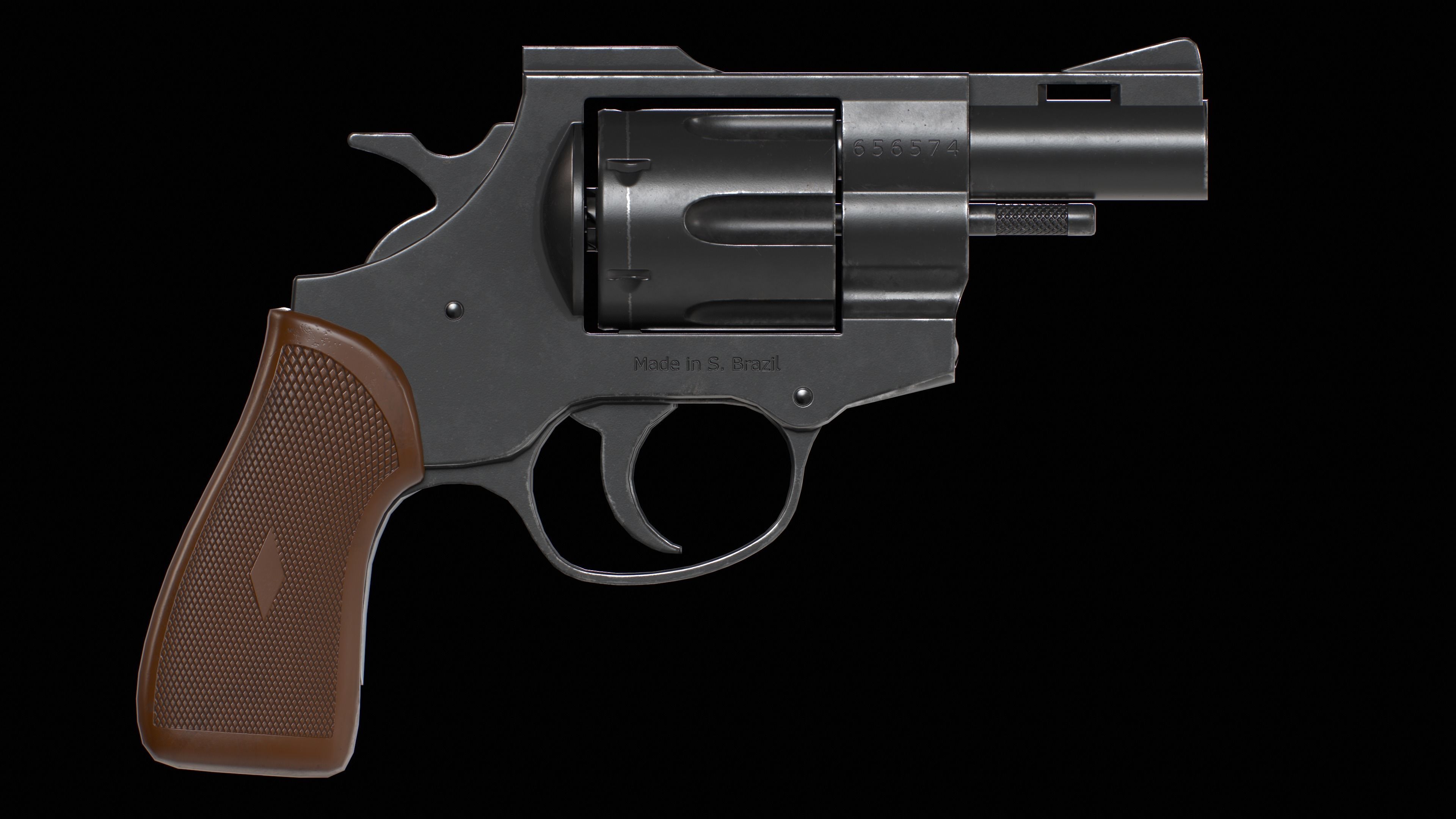 3D model Old 38Special Revolver VR / AR / low-poly | CGTrader