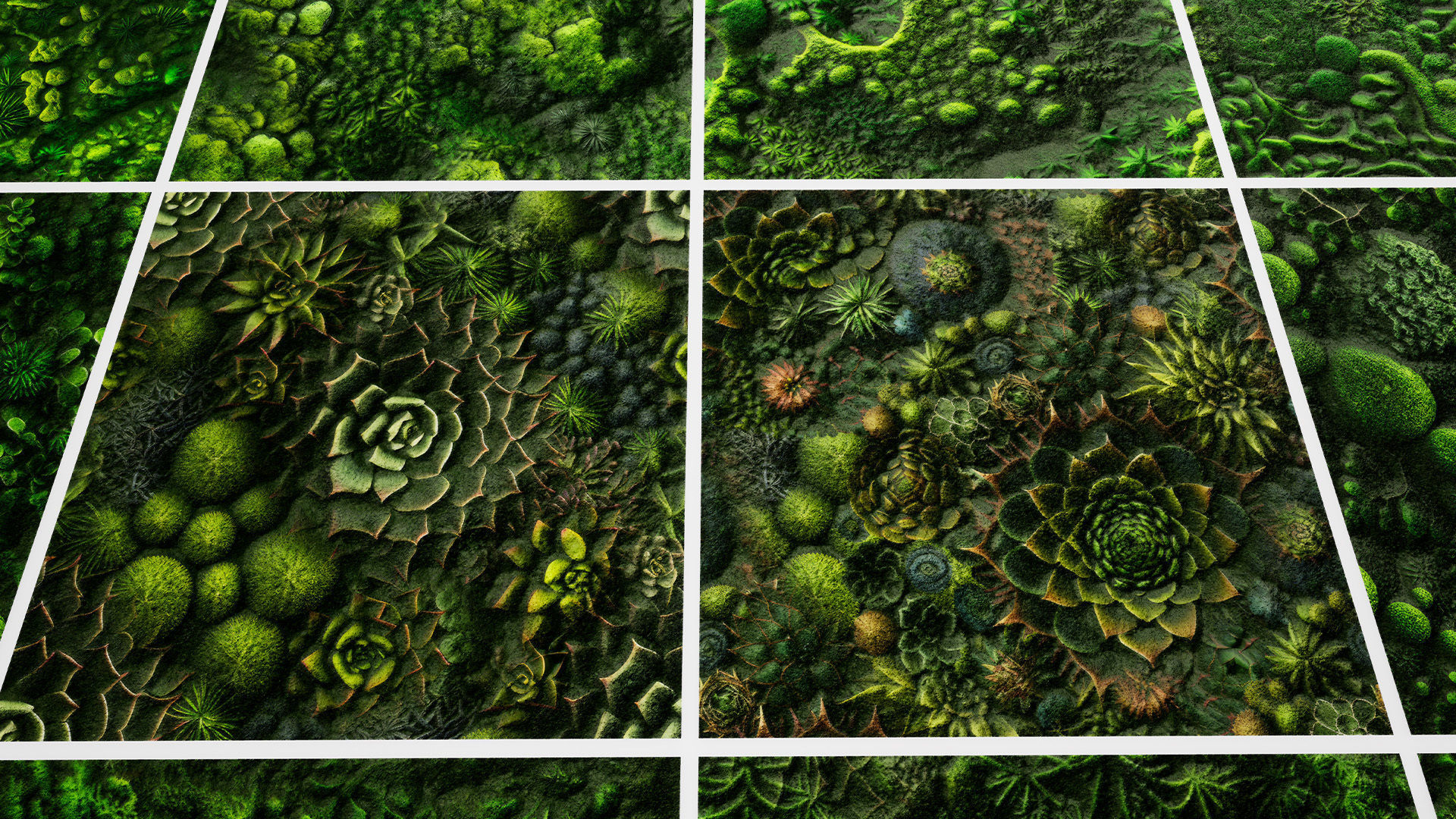 Green Wall Seamless PBR Textures Texture | CGTrader