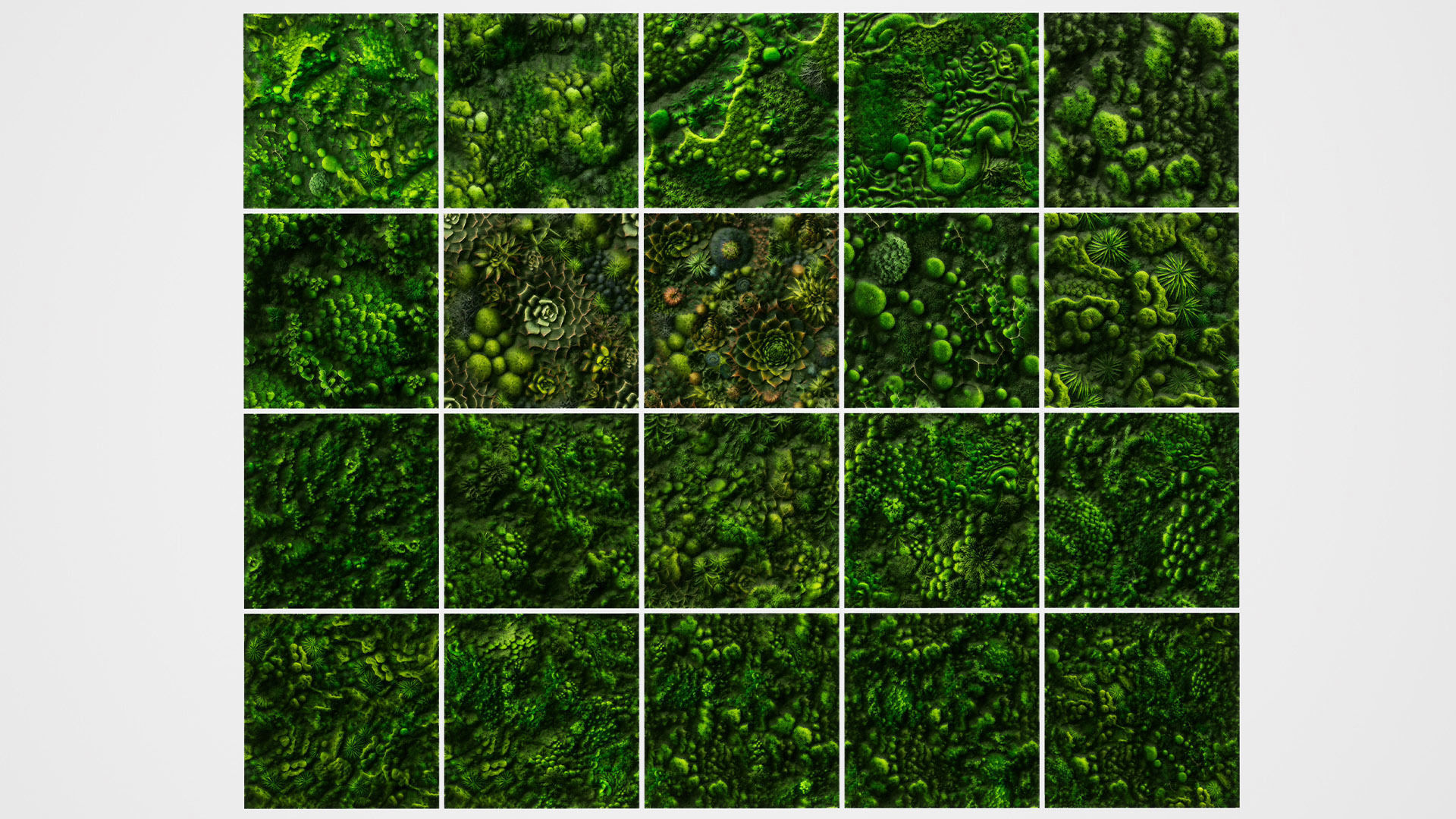 Green Wall Seamless PBR Textures Texture | CGTrader