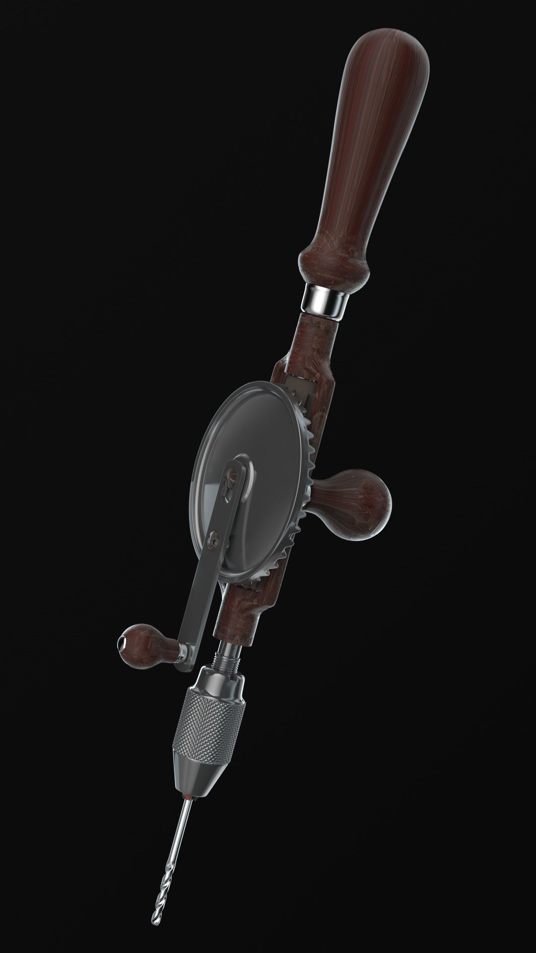 bit Hand drill bit 3D model | CGTrader