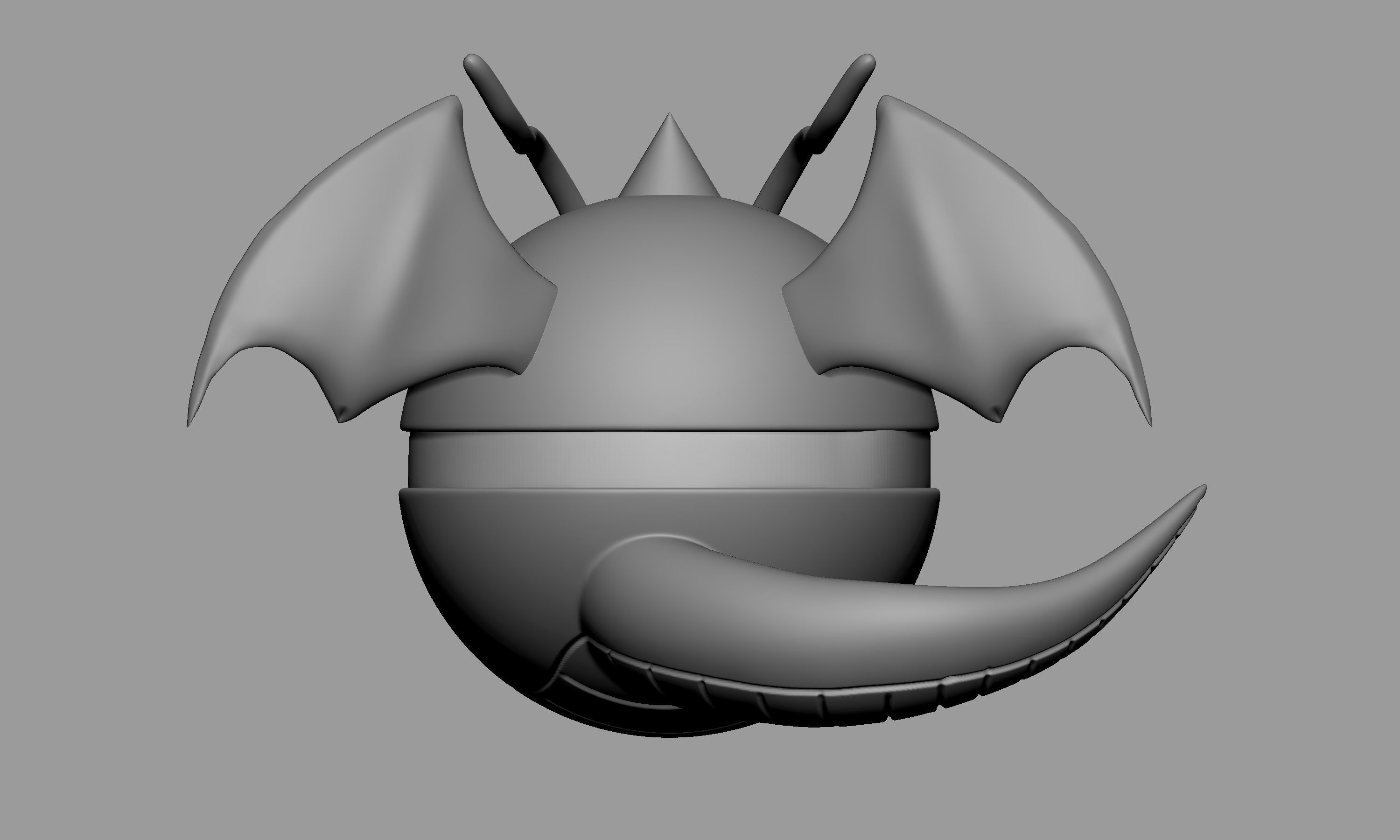 Pokemon Dragonite Pokeball 3D model 3D printable | CGTrader