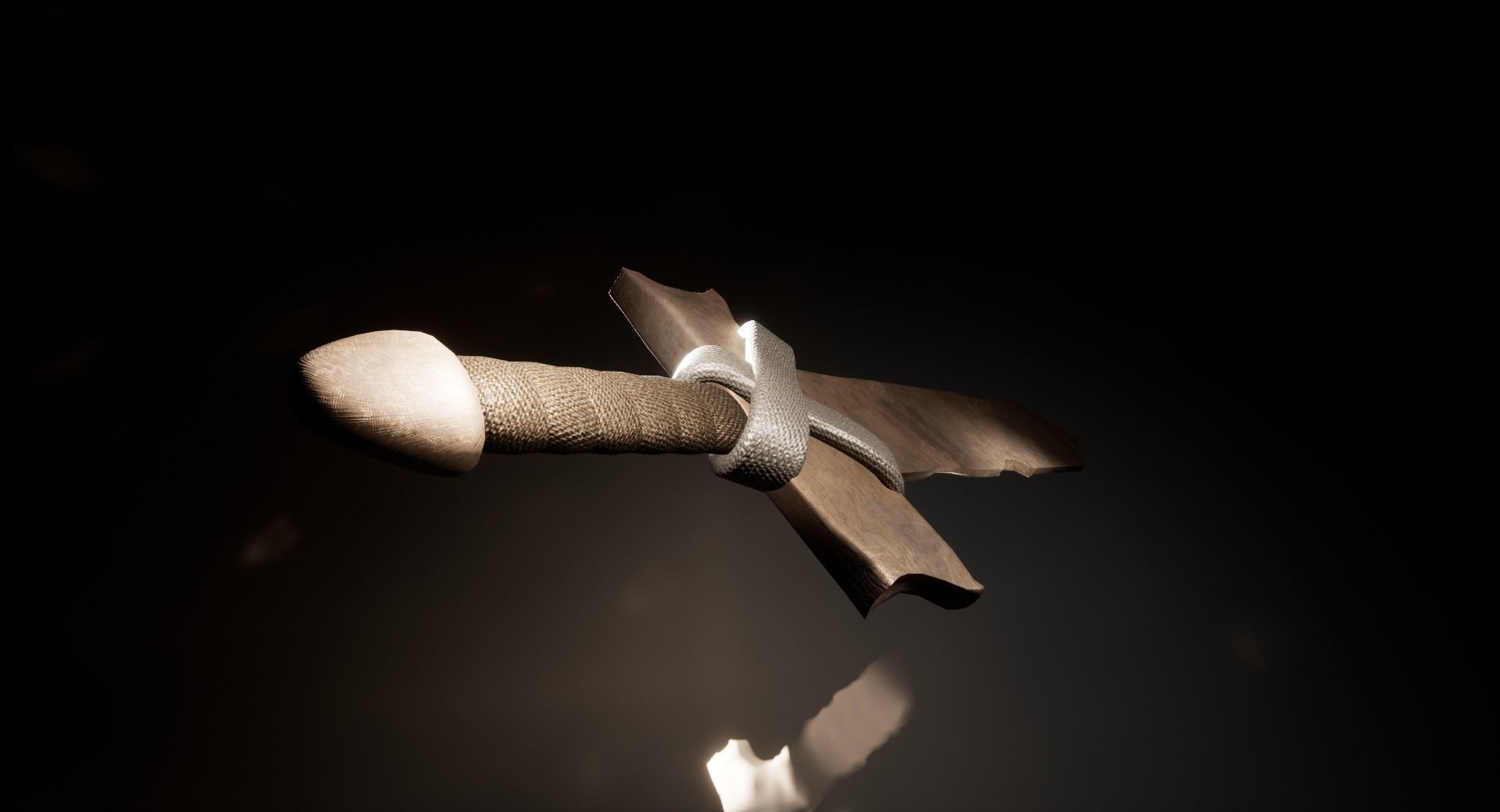 3D model Training wooden sword VR / AR / low-poly | CGTrader