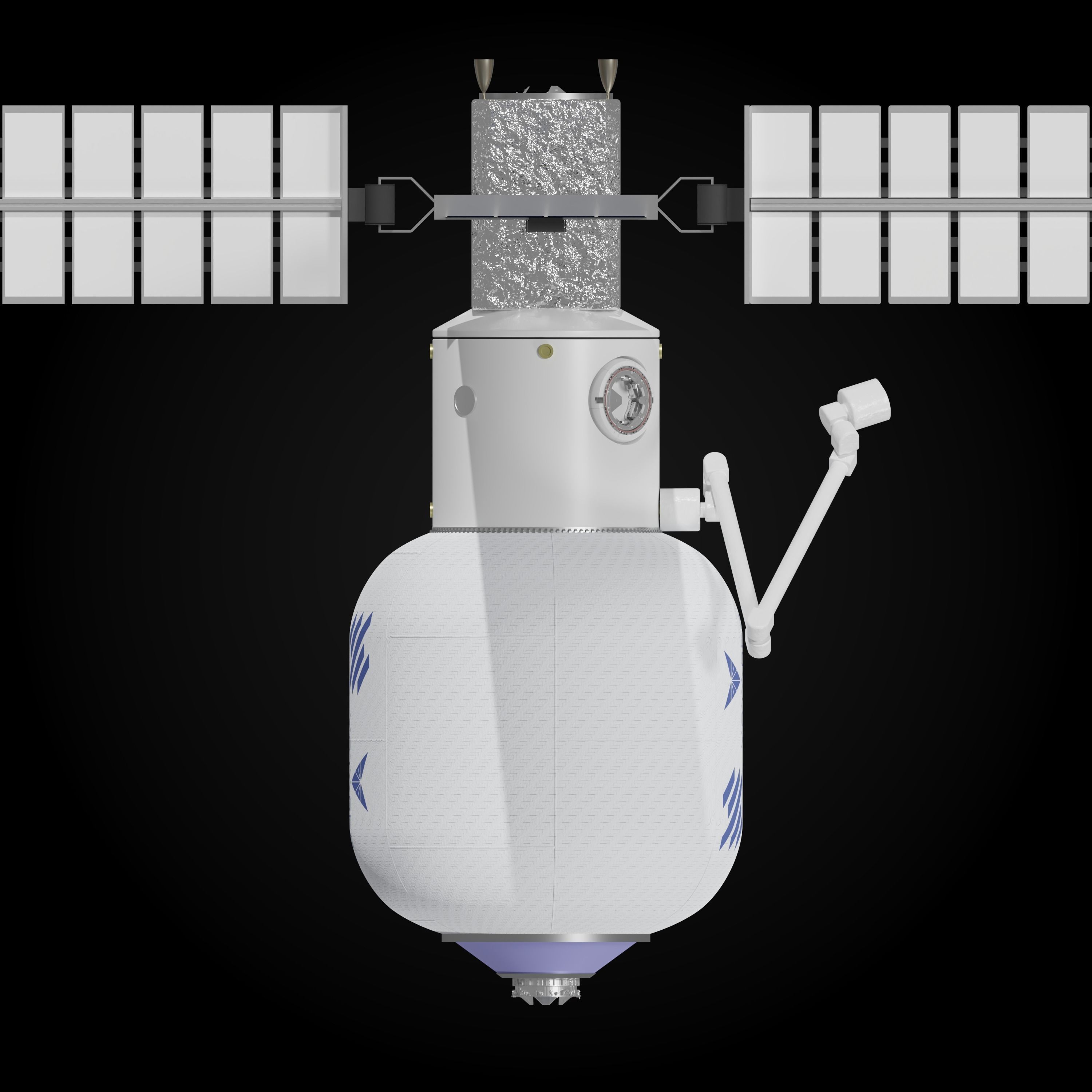 Nanoracks Starlab 2021 3D model | CGTrader