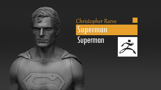 Christopher Reeve - Superman - Superman 1978 3D model 3D printable ...