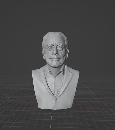 Francis Ford Coppola 3D model 3D printable | CGTrader