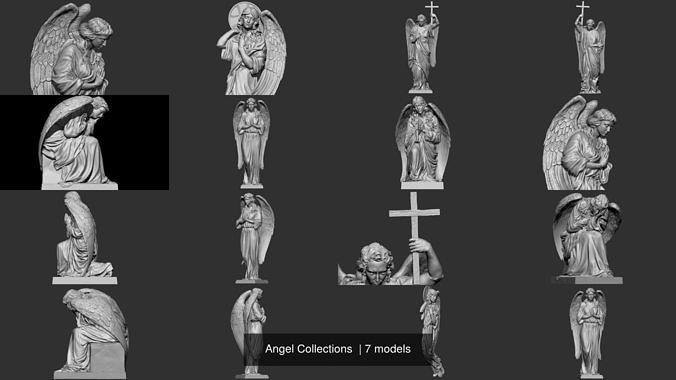 Angel Collections | CGTrader