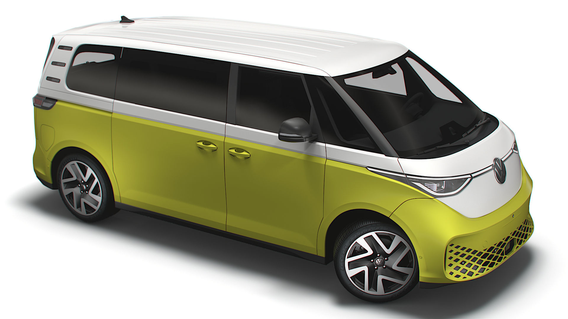 VW IDBuzz LWB 2023 3D model | CGTrader