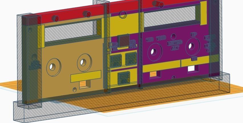 A380 Mcp fcu autopilot backlight compatible panel resin and fdm 3D ...