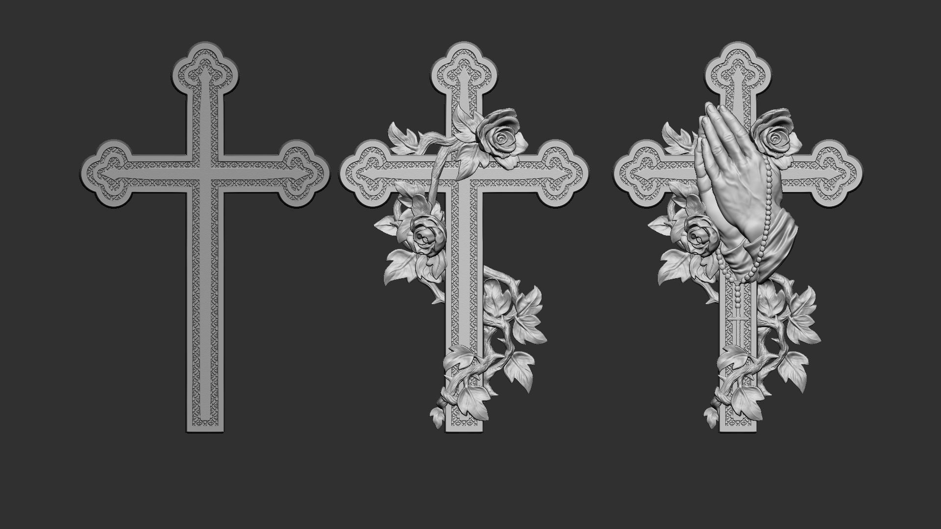 Cross 07 3D model 3D printable | CGTrader