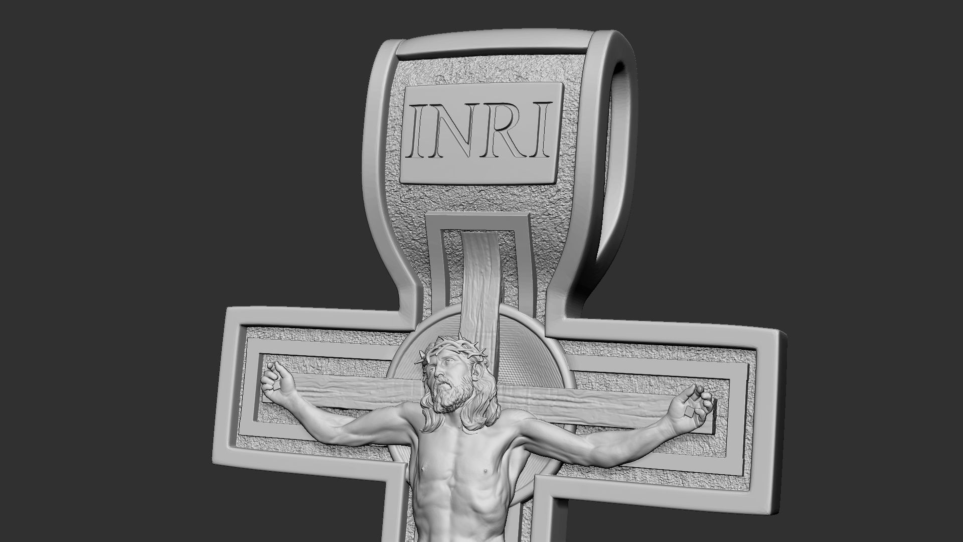 Jesus Christ Cross 3D model 3D printable | CGTrader