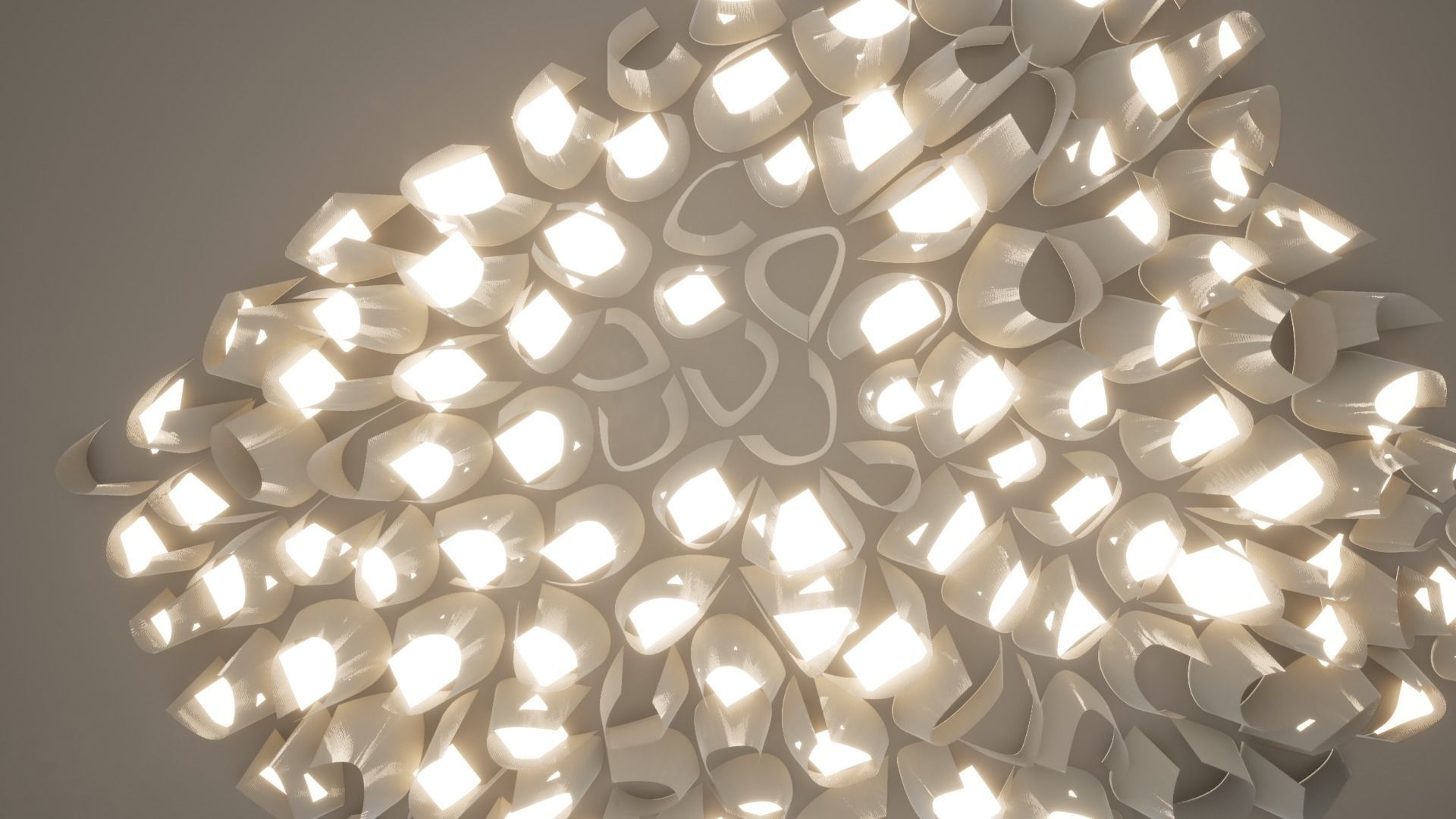 ceiling design 3D model | CGTrader