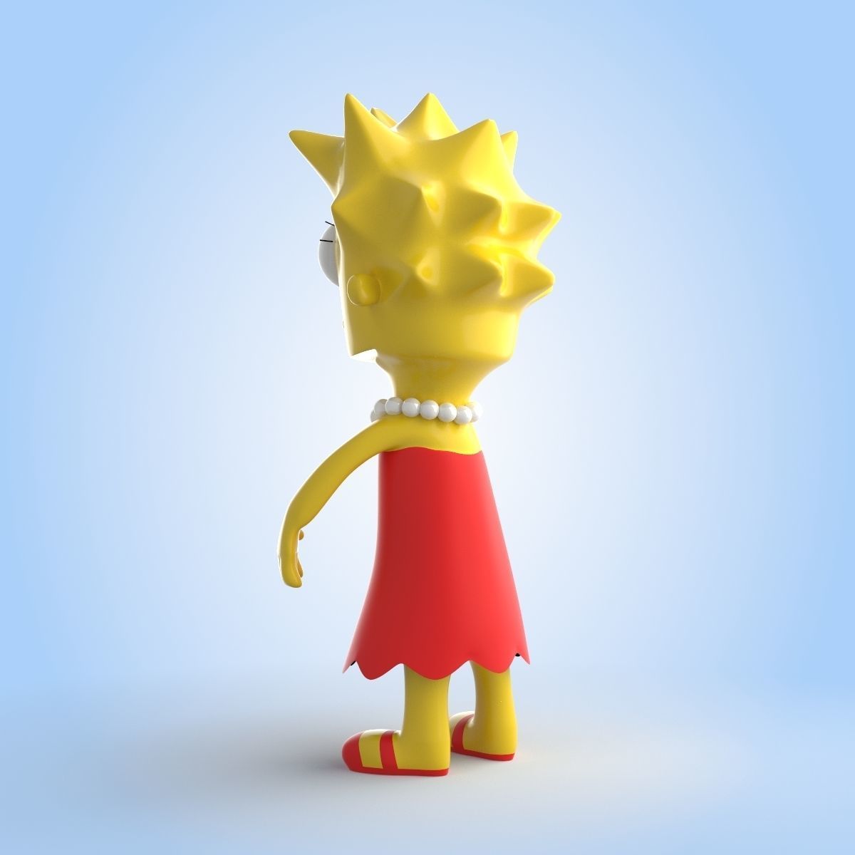 Lisa Simpson 3D model | CGTrader