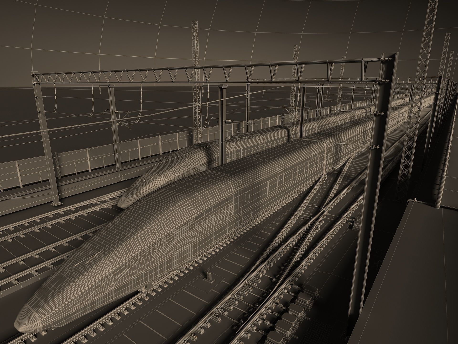 China High Speed Train - Renaissance 3D model | CGTrader