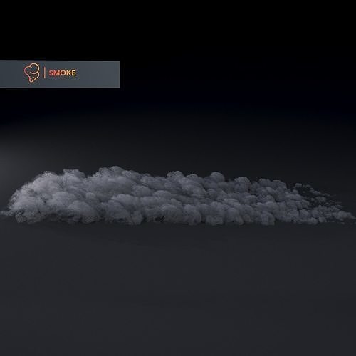 Smoke Shockwave 3D model animated | CGTrader