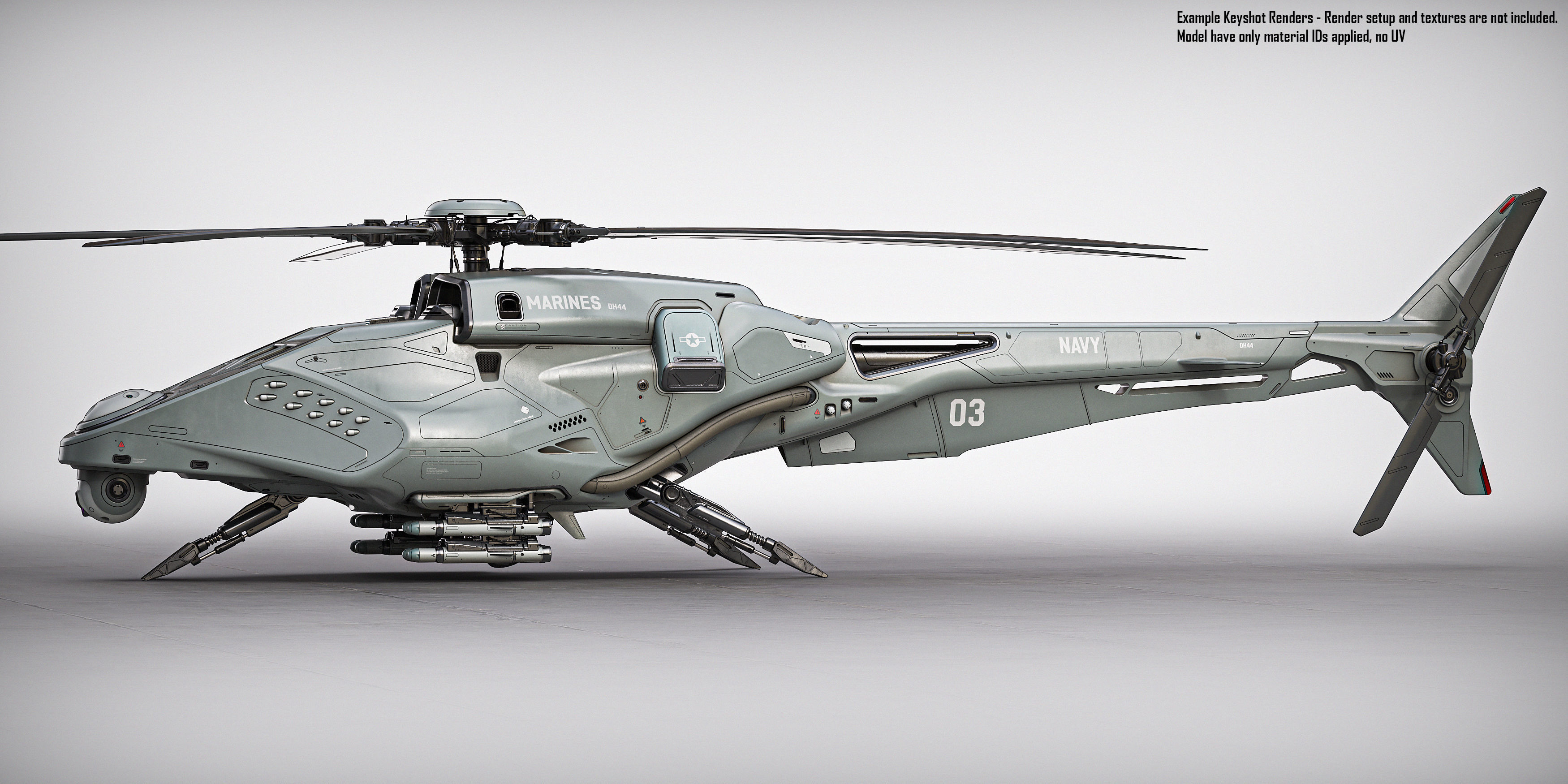 Drone Helicopter 3D model | CGTrader