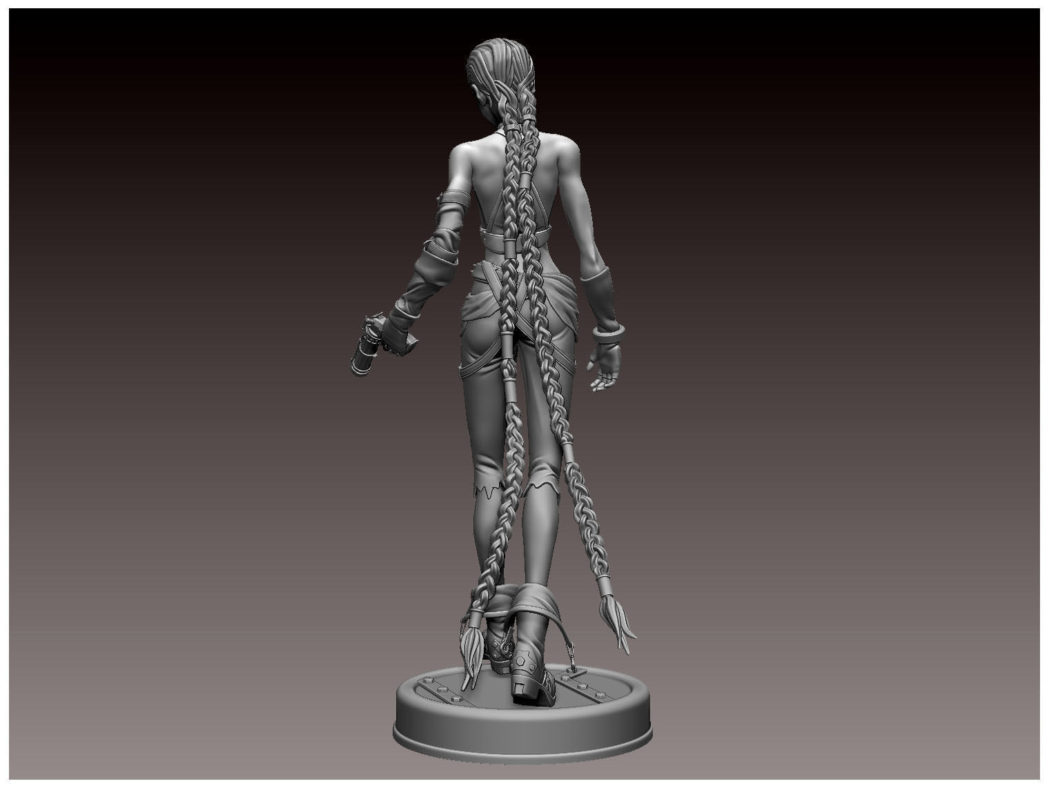 Jinx from the TV series Arcane 3D model 3D printable | CGTrader