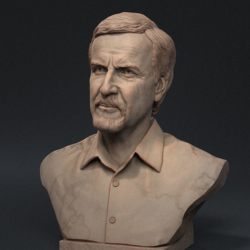James Cameron 3D model 3D printable | CGTrader