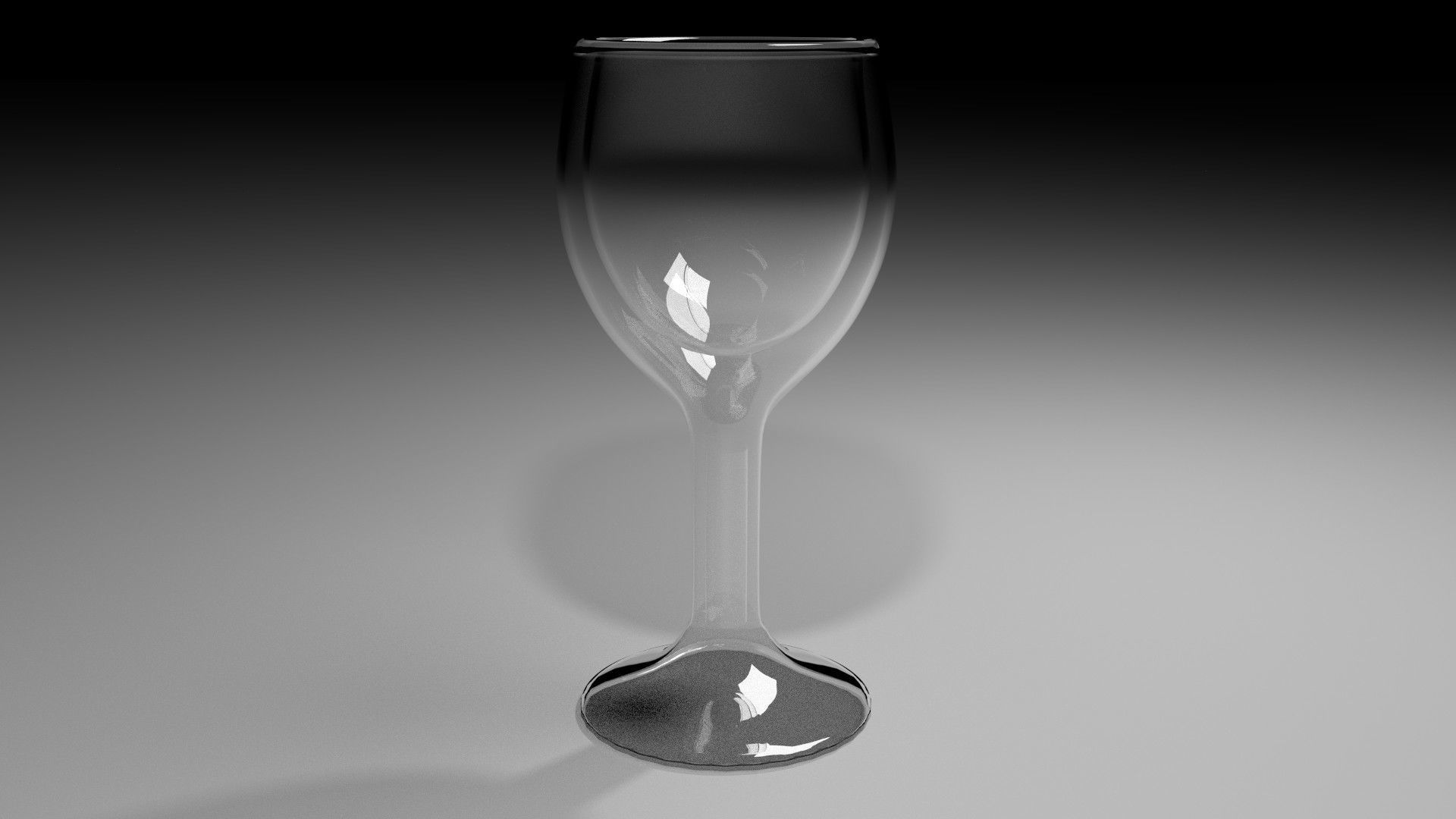 Drinking Glass - Sherry 3D model | CGTrader