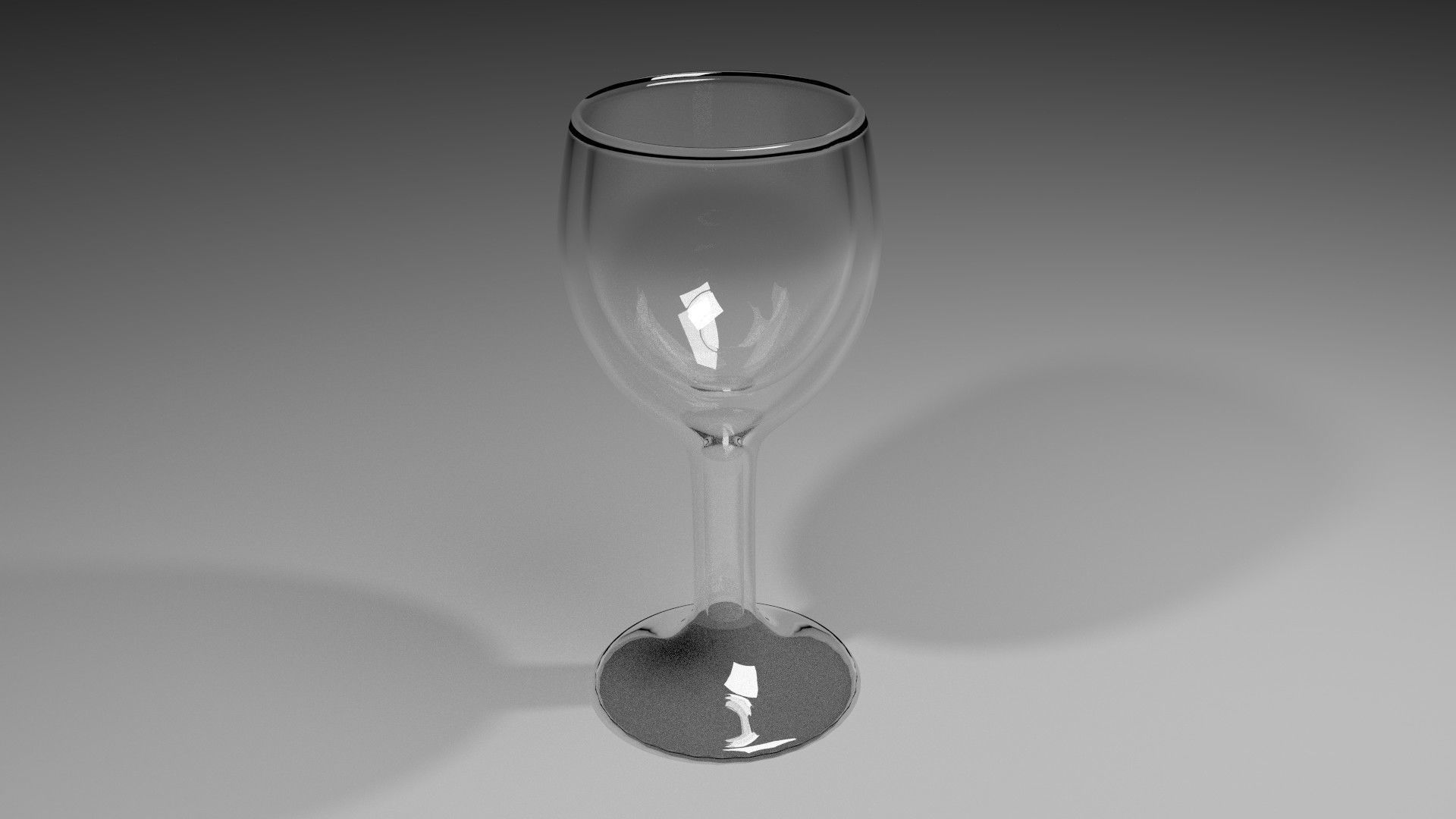 Drinking Glass - Sherry 3D model | CGTrader