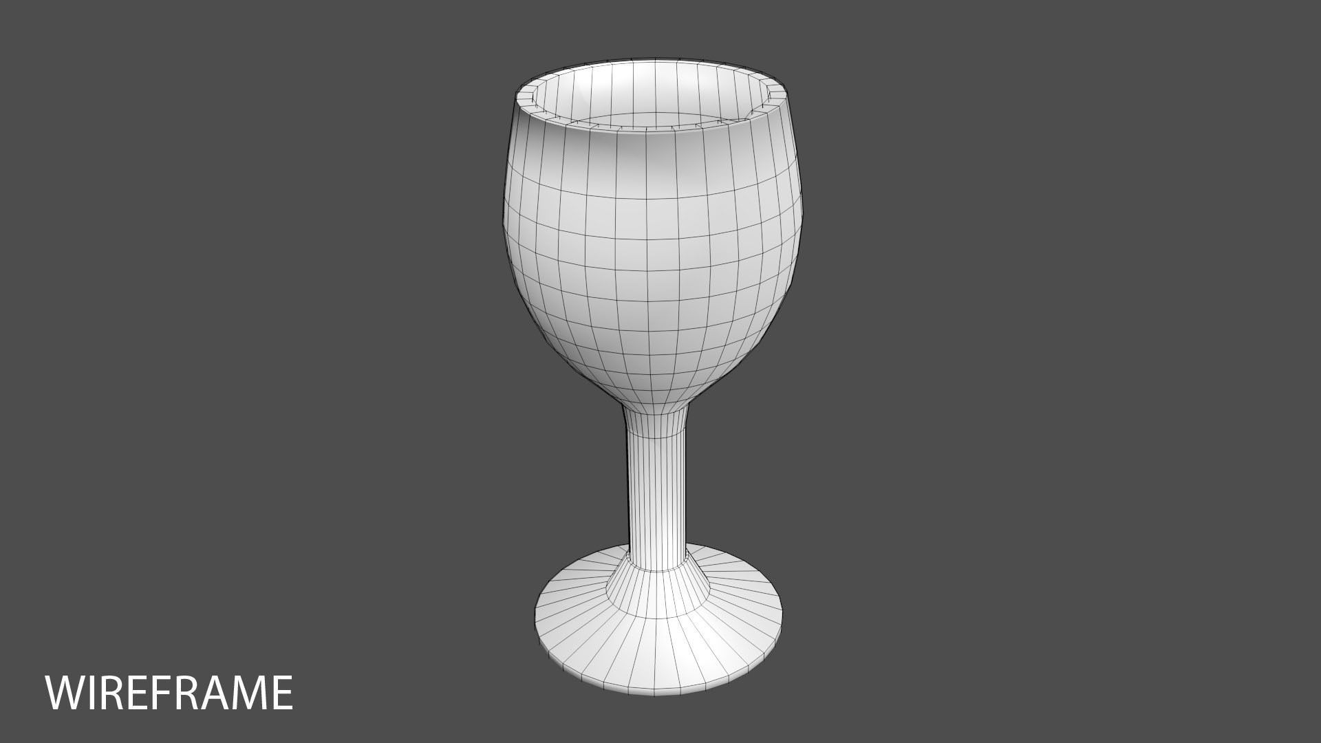 Drinking Glass - Sherry 3D model | CGTrader