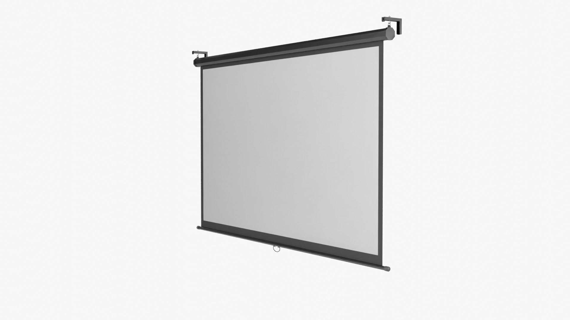 Projector Screen 3D model | CGTrader