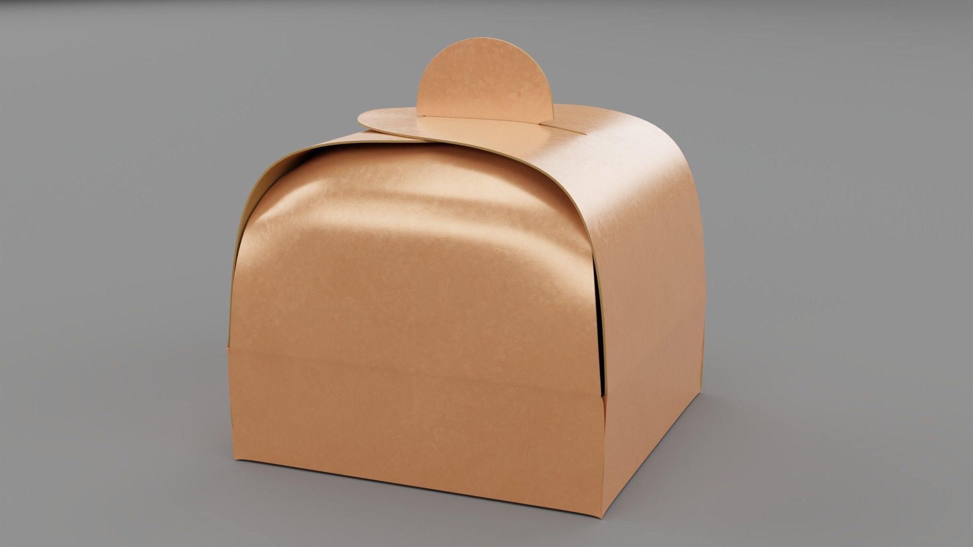 3D model Empty packages cake box VR / AR / low-poly | CGTrader