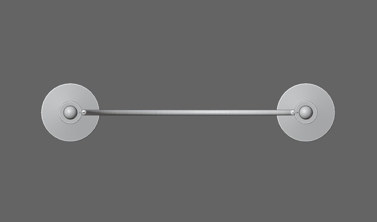 3D model Queue Separator Pedestal - Organizador de Fila VR / AR / low ...