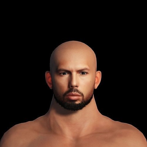 3D model Andrew Tate 3D Character Ready For Animation VR / AR / low ...