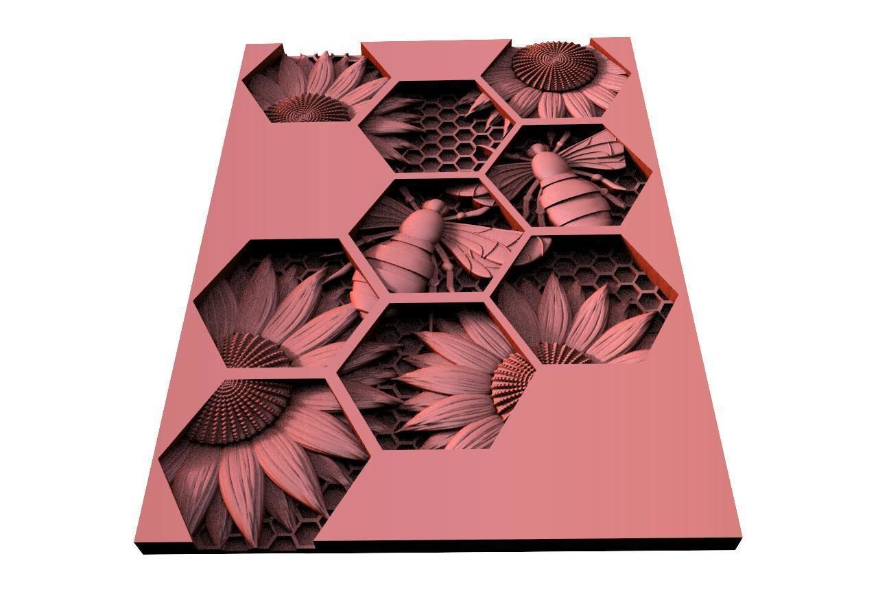 Bee cnc 23 2 3D model 3D printable | CGTrader