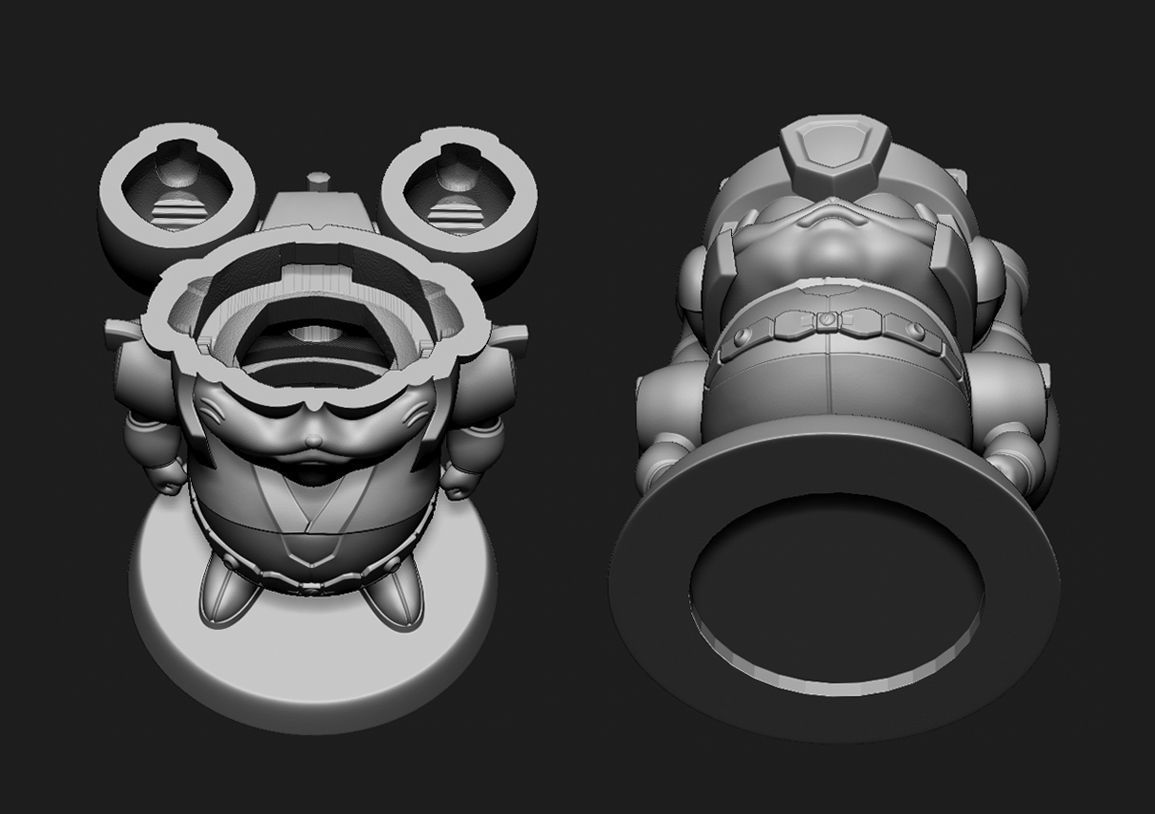 Samurai Pizza Cats General Catton 3D model 3D printable | CGTrader