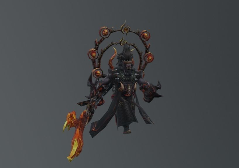 3D model HERO KNIGHT 10 LOW POLY CREATURE Low-poly 3D model VR / AR ...