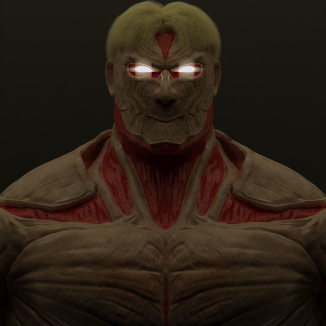 Armored Titan free 3D model animated | CGTrader