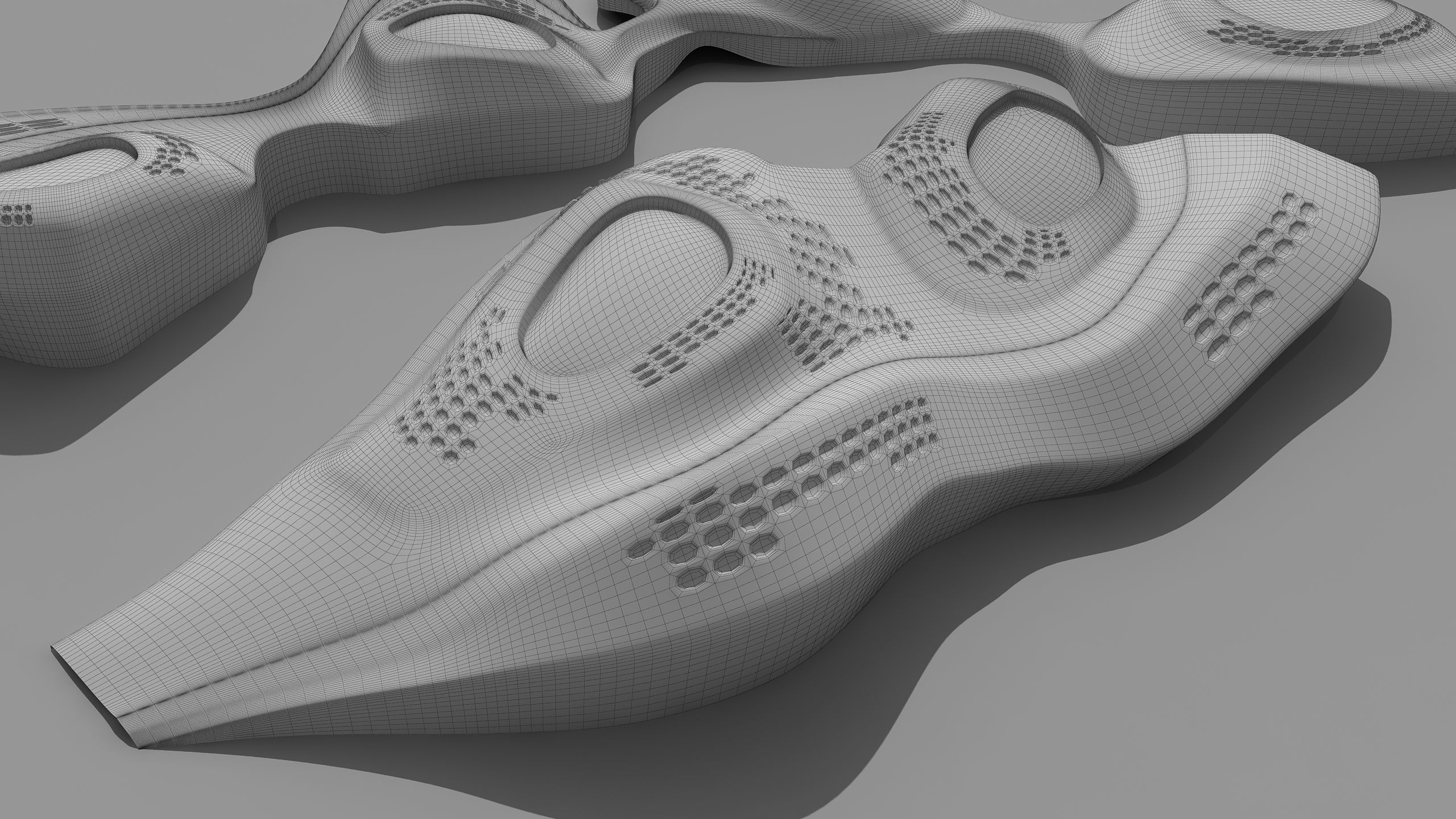 0109 - Organic Building 3D model | CGTrader