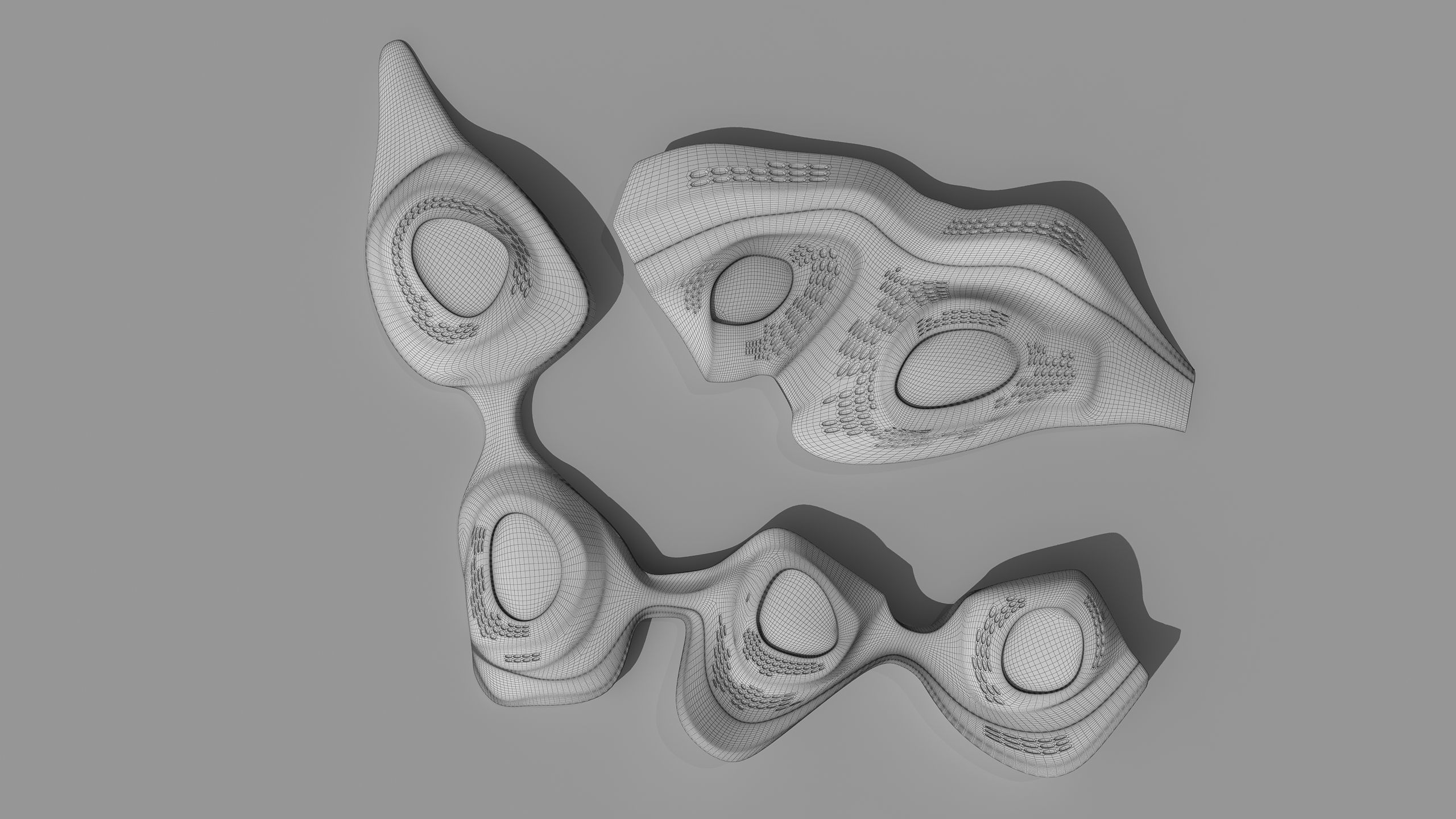 0109 - Organic Building 3D model | CGTrader