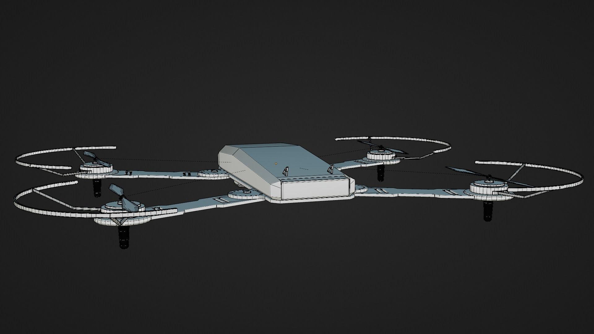 Drone Concept 3d Model free 3D model | CGTrader