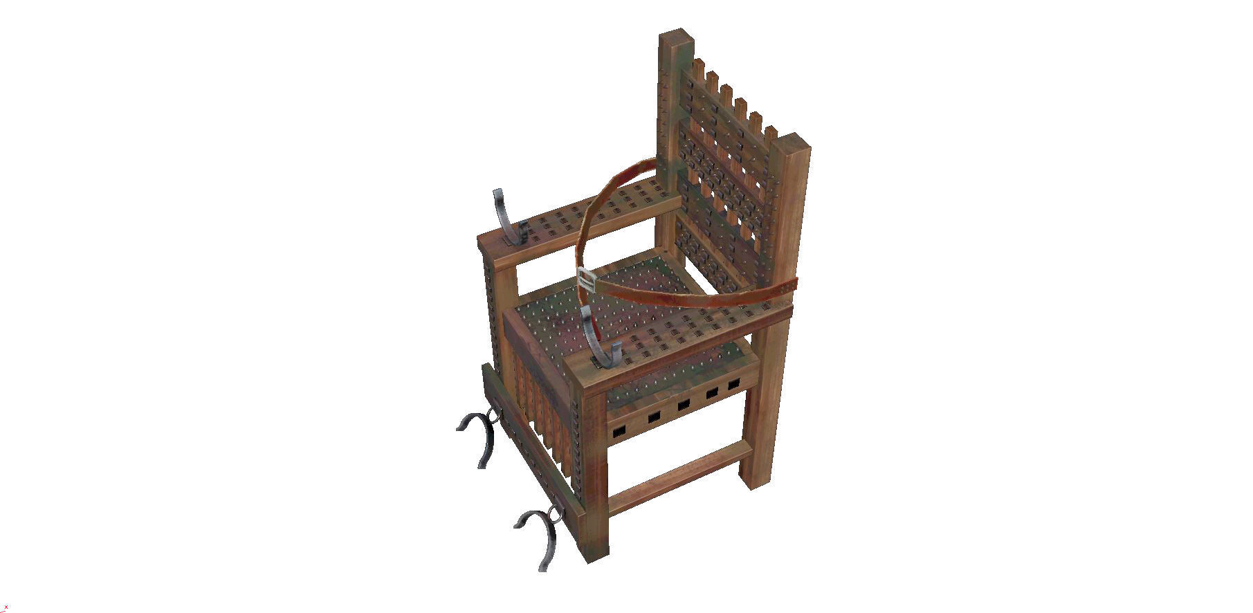 Torture Chair 3d model 3D model | CGTrader