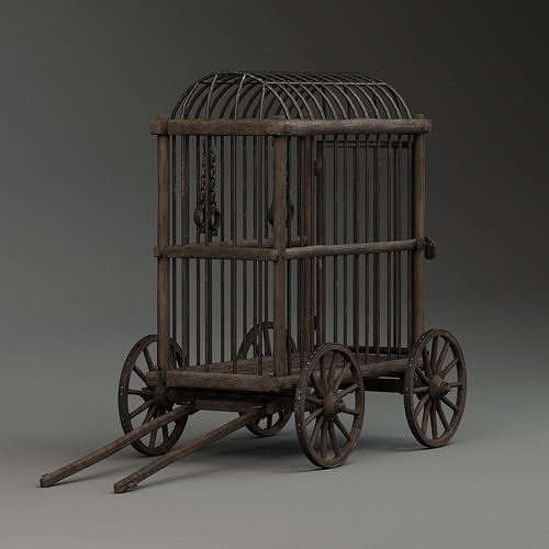 Medieval Prison Cage 3D model | CGTrader
