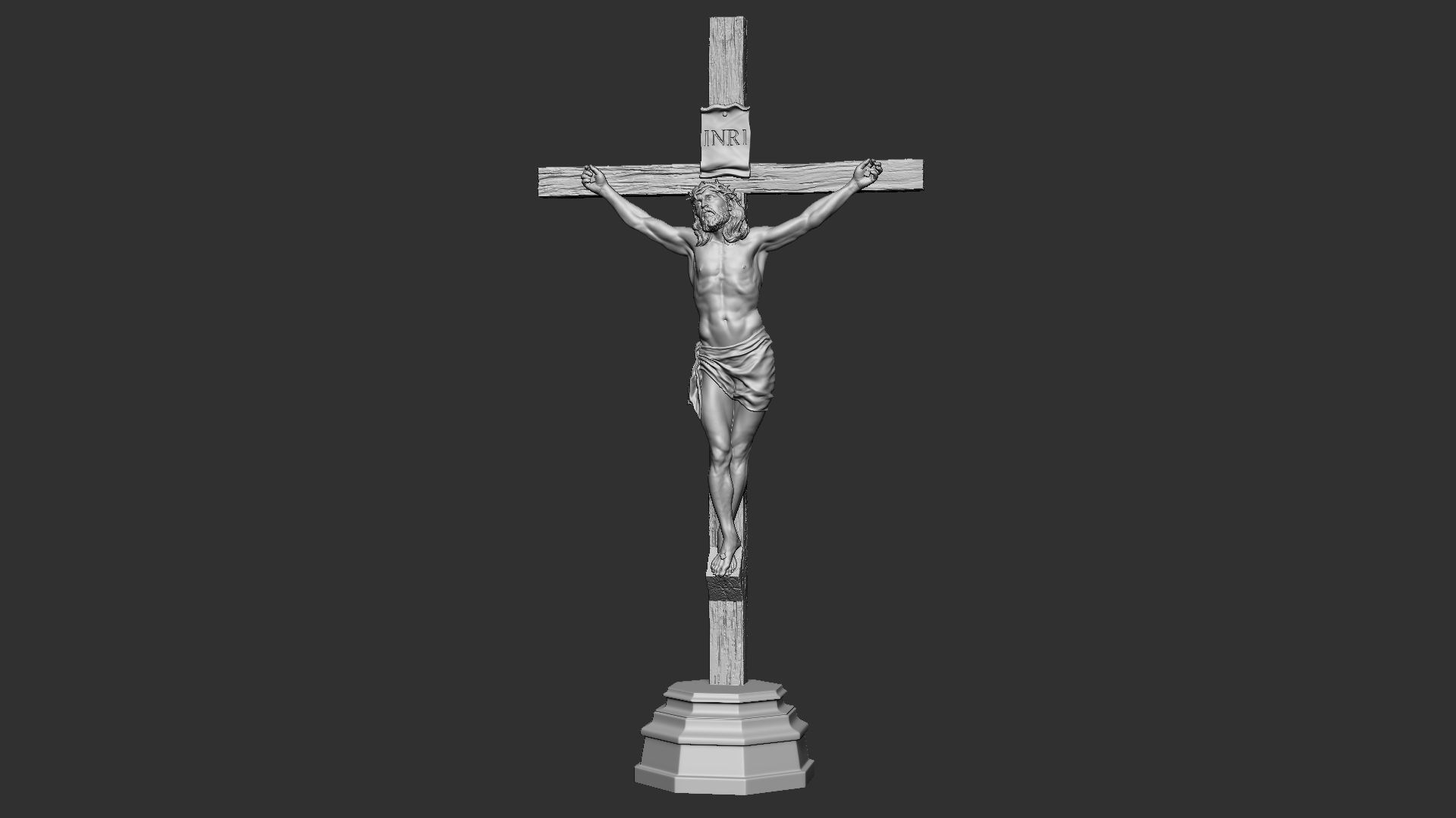 Crucifixion of Jesus Christ v1 3D model 3D printable | CGTrader