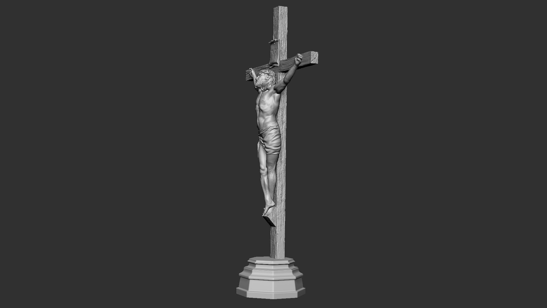 Crucifixion of Jesus Christ v1 3D model 3D printable | CGTrader