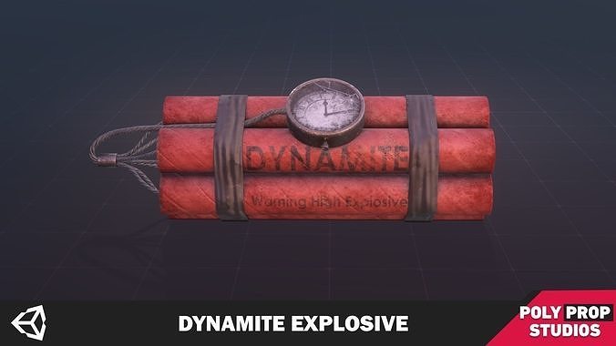 3D model Dynamite Explosive VR / AR / low-poly | CGTrader