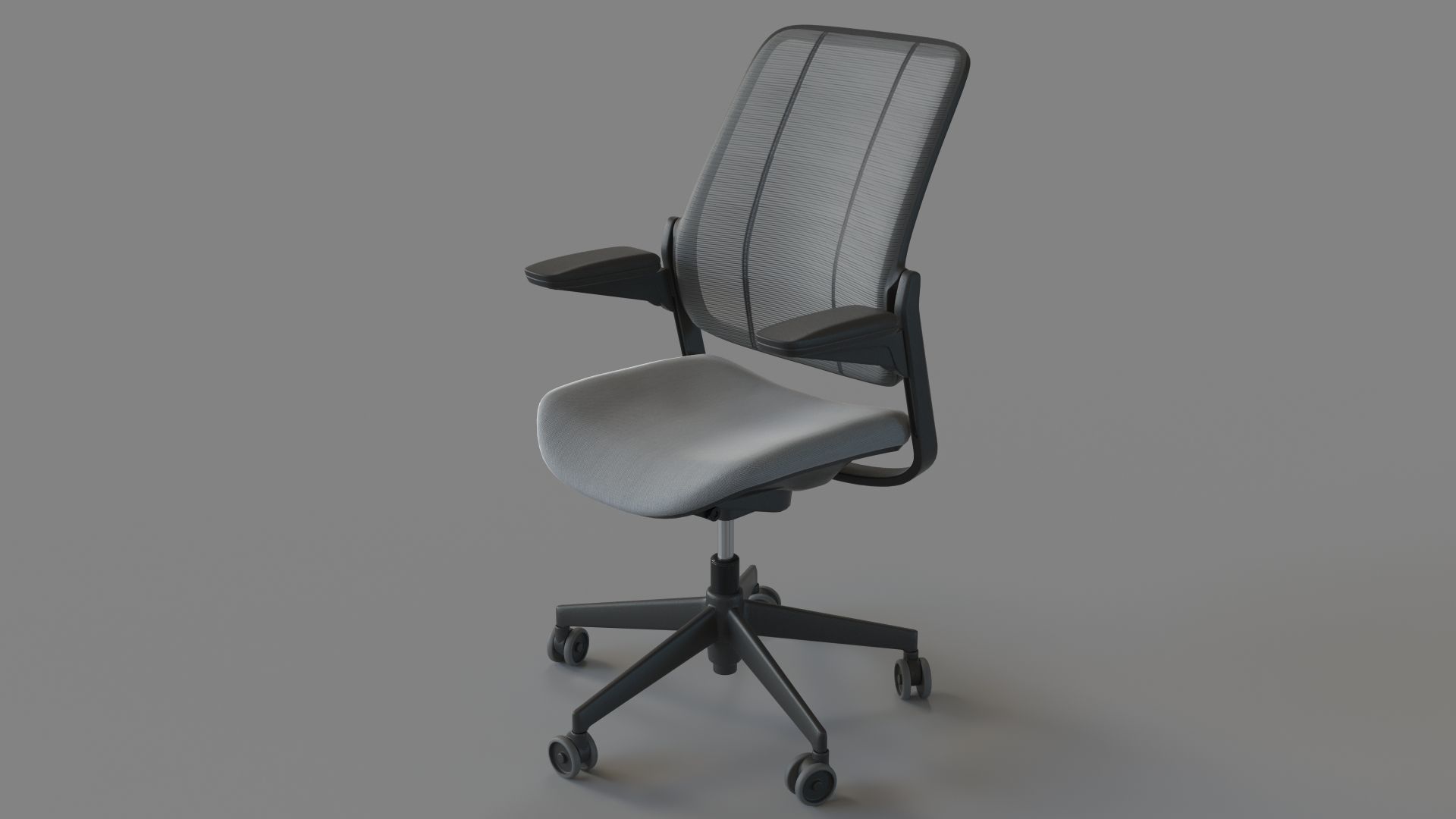 Humanscale Medium Grey Smart Ocean Task Chair 3D model | CGTrader