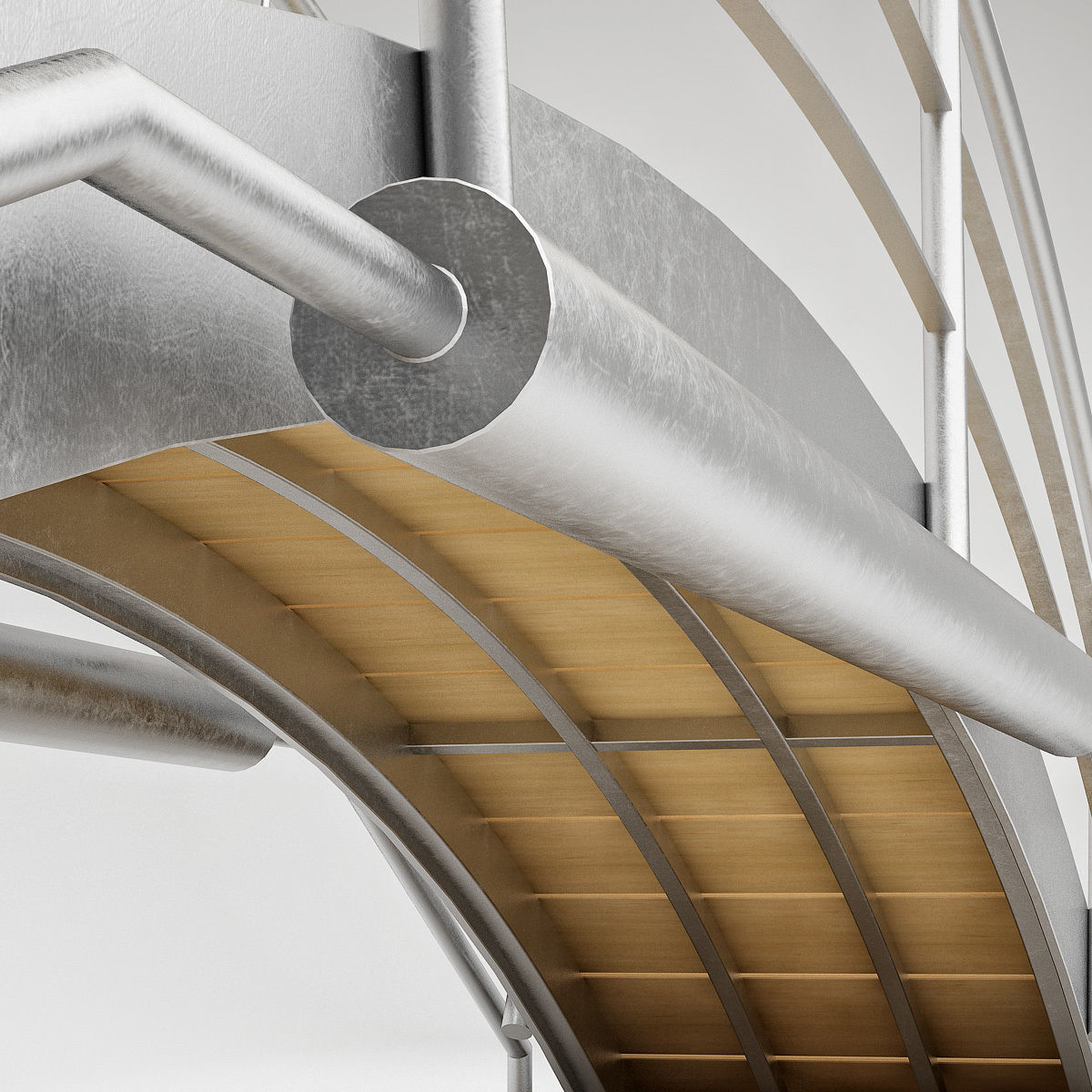 Swimming Pool Bridge 3D model | CGTrader