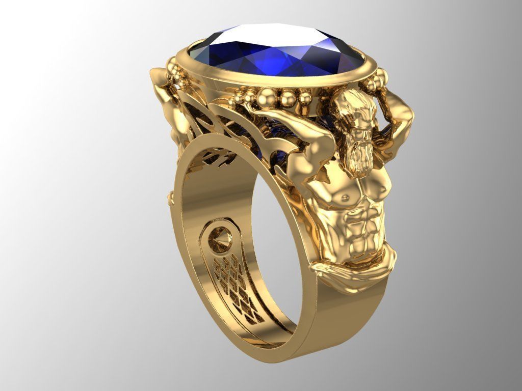 zbrush Ring collection 3D model 3D printable | CGTrader