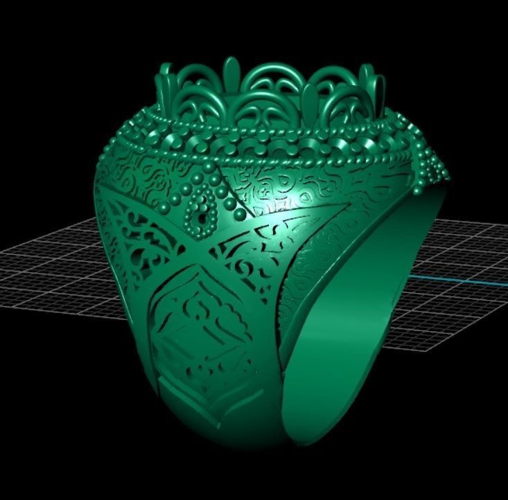 zbrush Ring collection 3D model 3D printable | CGTrader