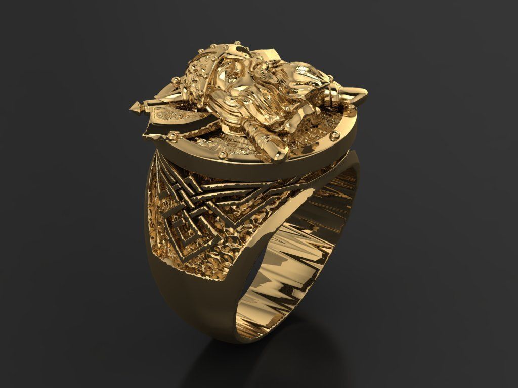 zbrush Ring collection 3D model 3D printable | CGTrader