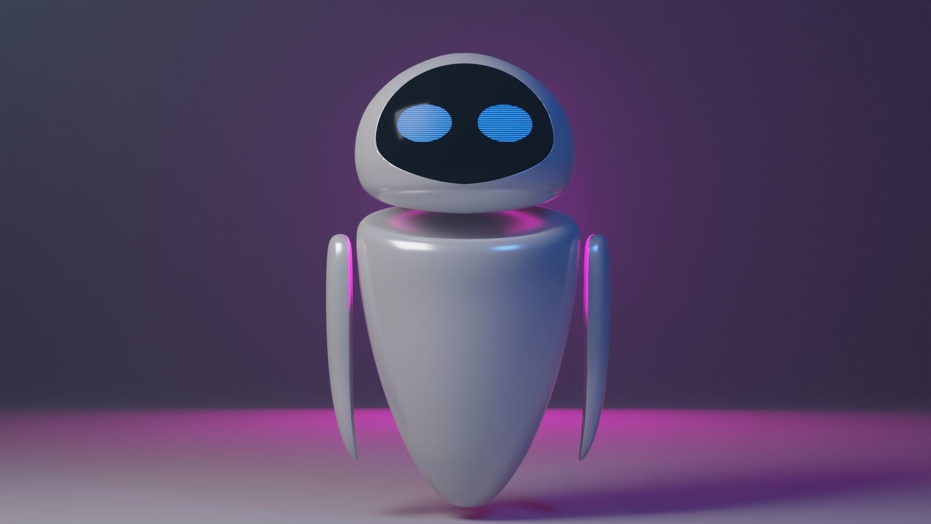 3D model Eva Robot 3D model VR / AR / low-poly | CGTrader