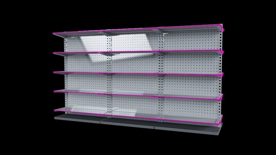 Metal Racks 3D model | CGTrader