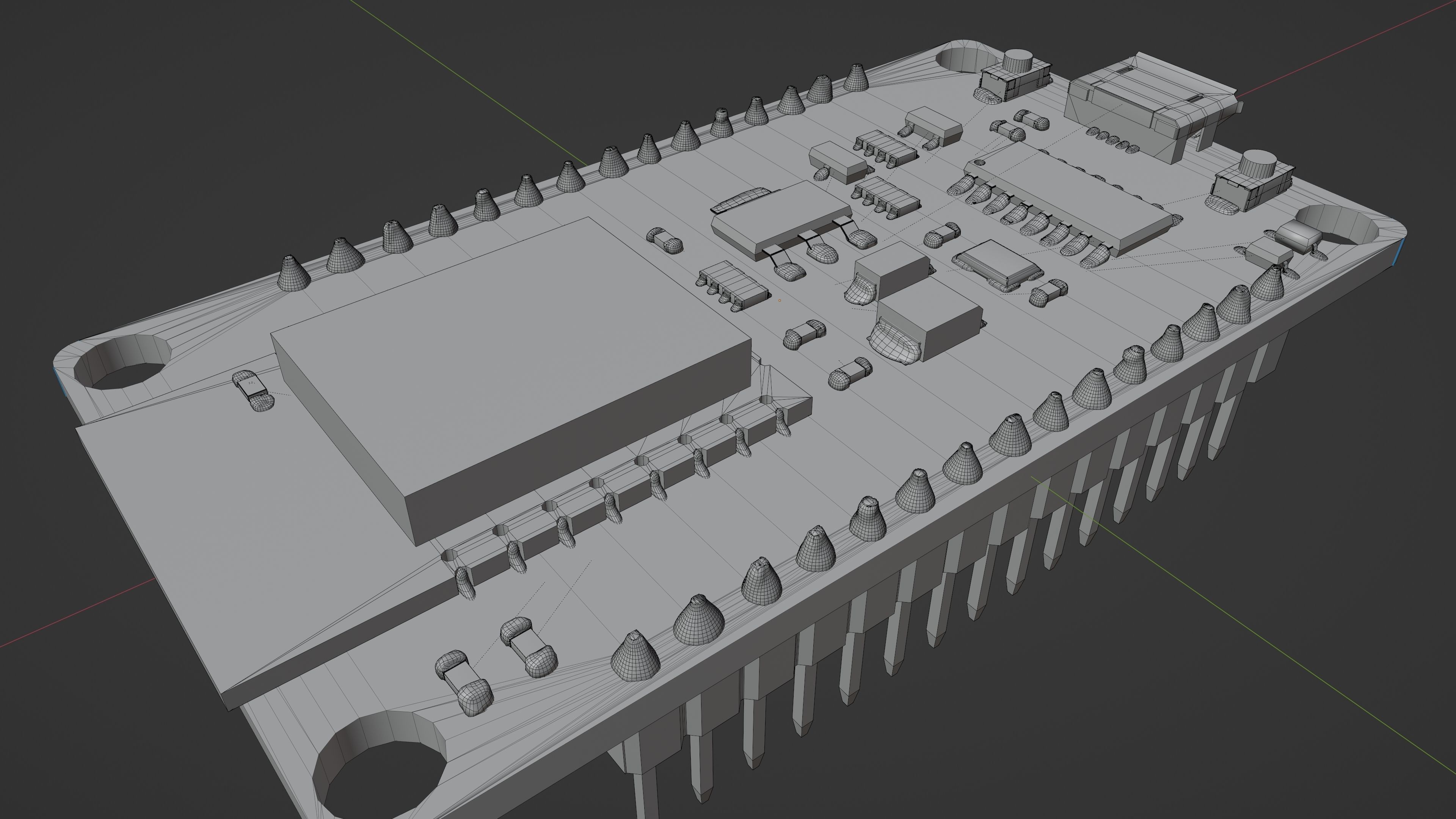 NodeMCU V3 with ESP8266 Arduino DIY Circuit 3D model | CGTrader